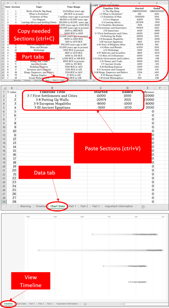 Tips for using the Big Ideas through History Interactive Timeline - Big ...
